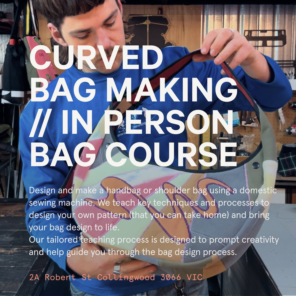 CURVED BAG MAKING // Five Week In Person Guided Bag Course