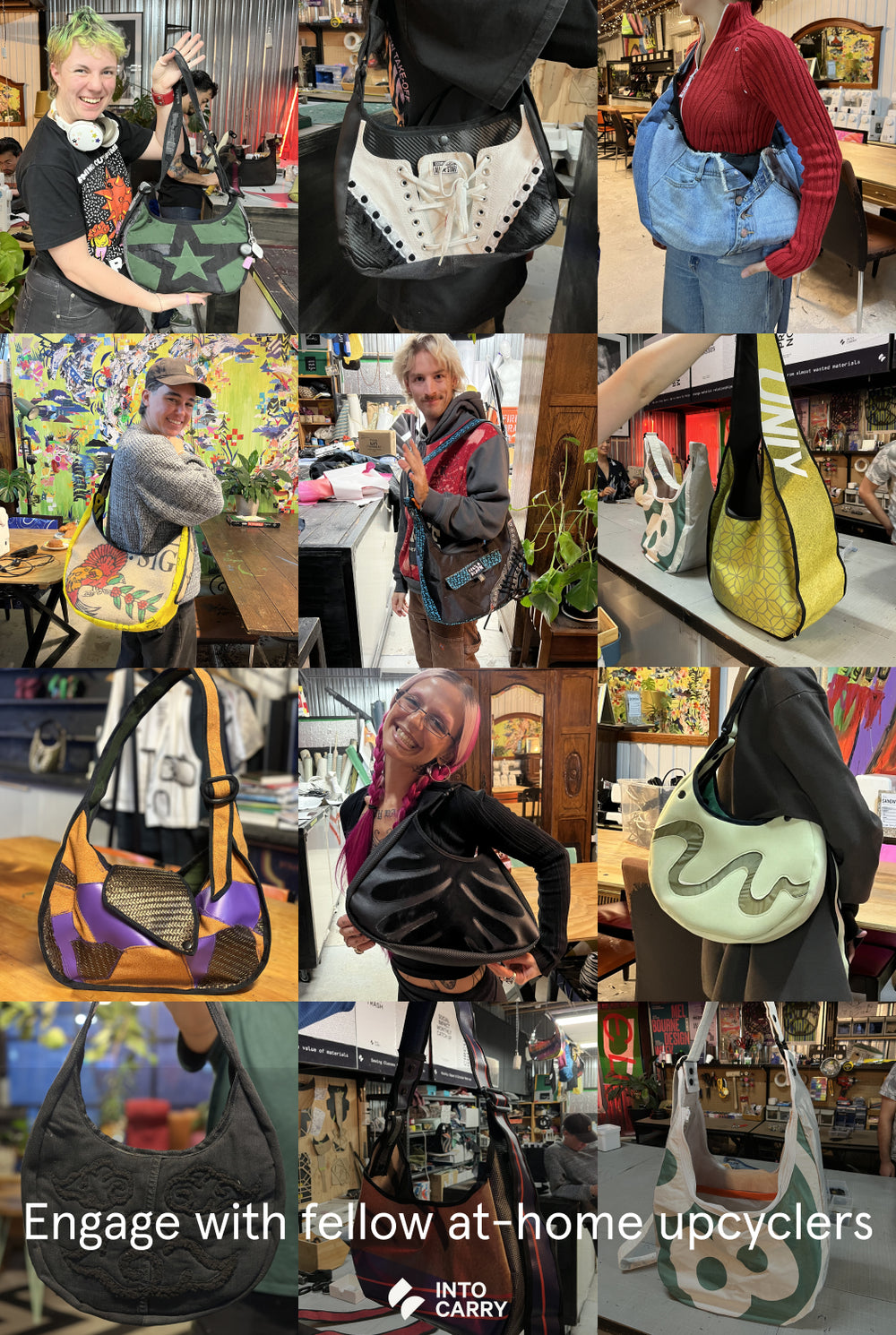 CUSTOM BAG MAKING // Make patterns & bags at home
