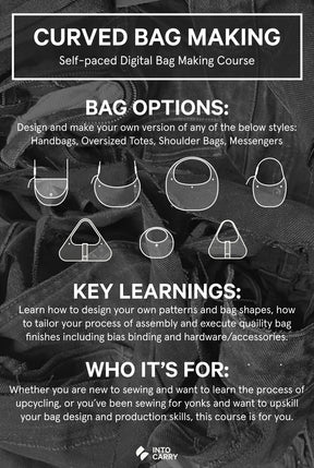 CUSTOM BAG MAKING // Make patterns & bags at home